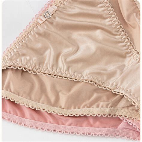1 5 Pair Lot Womens Sexy Satin Panties Briefs Low Waist String Bikinis