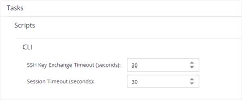 Tasks Timeout Options