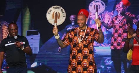 thierry henry crowned igwe in lagos