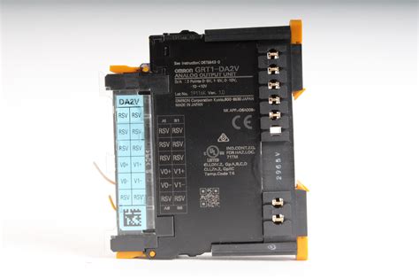Omron Grt1 Da2v Analog Input Unit Ntc Tech