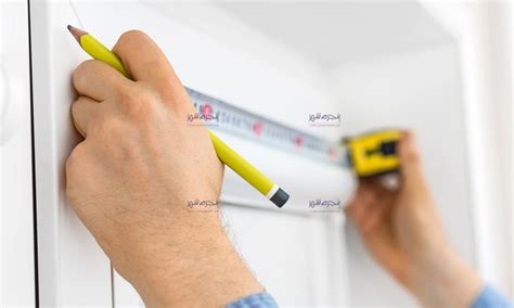نحوه اندازه گیری ابعاد پنجره دوجداره Upvc اندازه گیری ابعاد پنجره