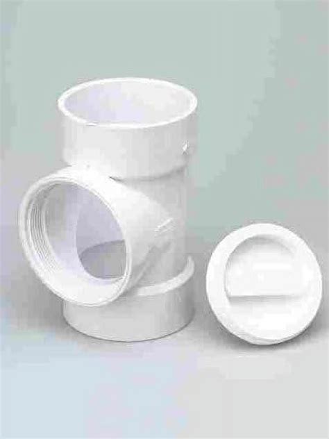 2 Each Pvc Dwv Cleanout Tee Pvc00444x1200ha