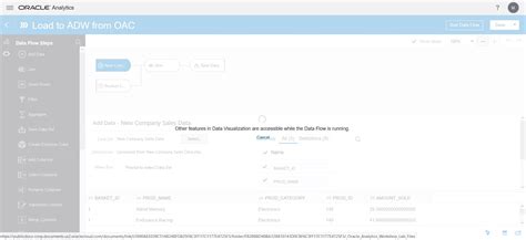 Loading Data Into Oracle Autonomous Data Warehouse Using Oac Insight