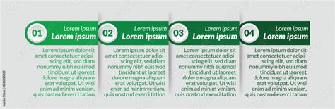 Green Infographic And Comparison Template Design Concept For Business Presentation Banner