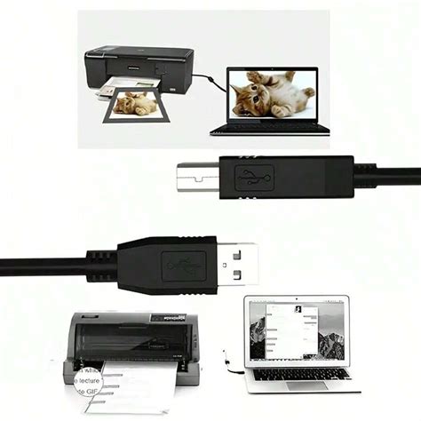 Usb Printer Cable Usb A To B Cable Usb B Cable High Speed Printer Cord Shein South Africa
