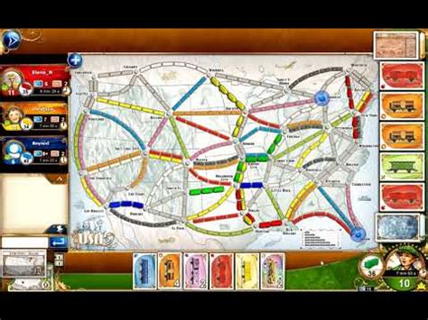 Ticket To Ride Online Gameplay 2 [steam] Youtube