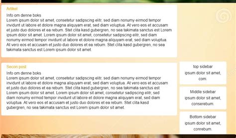 Html Why Is My Sidebar Stuck In The Middle Of The Page Stack Overflow