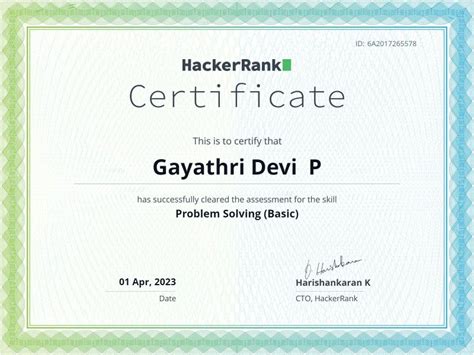 gayathri devi p on linkedin java problemsolving certification