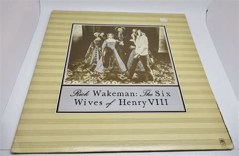 Rick Wakeman The Six Wives Of Henry Viii Sp 44361 Lp 33 Rpm Record Aandm