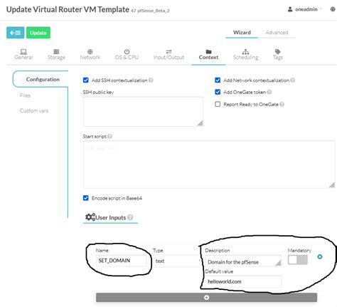 Custom Contextualization Varible Is Empty In Vrouter Product Support