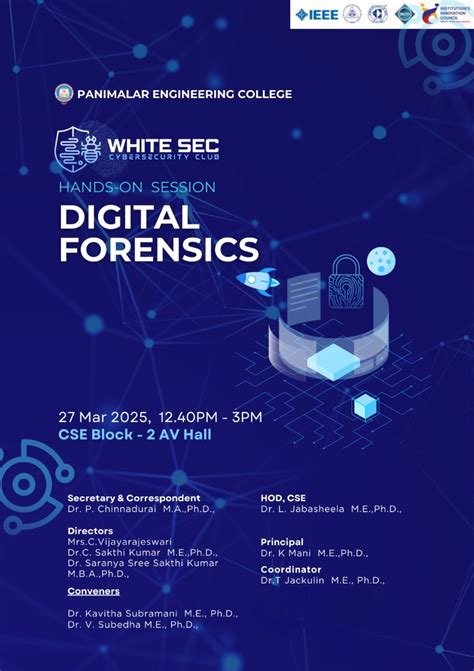 Cyberforensics Penetrationtesting Ethicalhacking Digitalforensics… Sanjai S