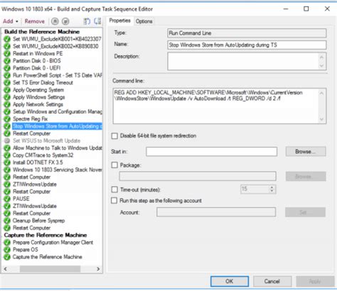 Sccm Current Branch Build And Capture Task Sequence For Windows 10 1803 — Updated With Ssu By