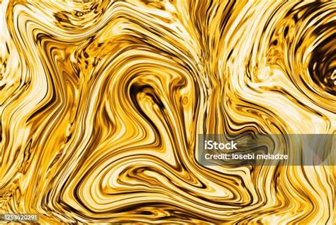 귀금속 유동 이미지 대리석 추상적 배경 디지털 일러스트 리퀴드 골드 표면 아트워크 0명에 대한 스톡 사진 및 기타 이미지 0명 곡선 그런지 이미지 기법 Istock