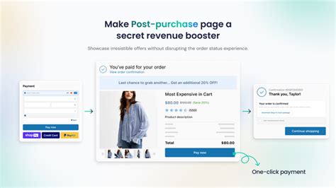 Aov Ai Post Purchase Upsell Grow Aov With Post Purchase And Thank You Page One Shopify App