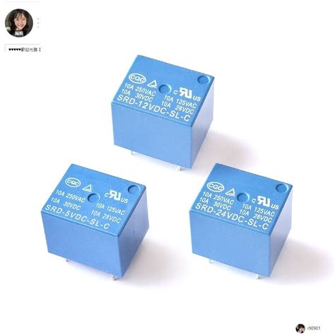 【琪琪優選】（1 4個裝）繼電器 Srd 05v12v24vdc Sl C 73繼電器 10a5腳 蝦皮購物