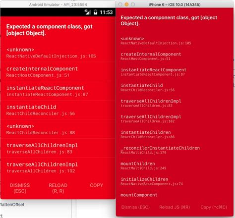 React Native How To Make Reactnative Stacktraceerror Message More