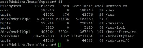 Raspberry Pi Set Up An Ftp Server Under Debian With Proftpd Daniel