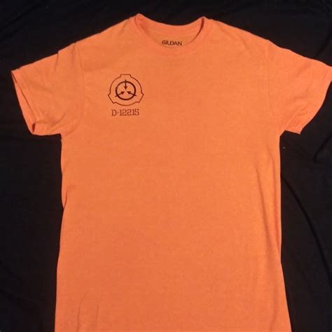 Scp D Class Costume Etsy