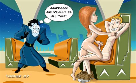 Rule 34 1girls 2boys Disney Dr Drakken English Text Female Human Kim