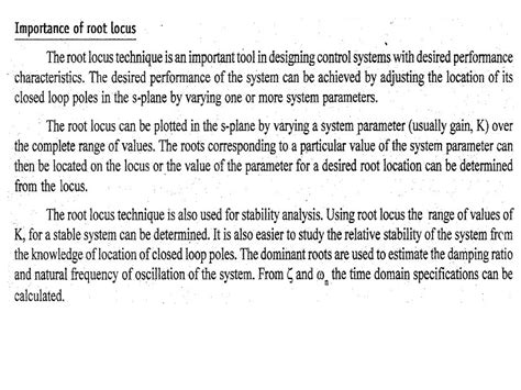 Root Locus Plot Pdf Physics Science