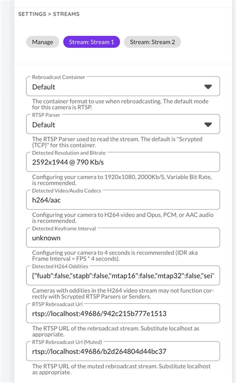 Stream From Scrypted To Other Applications · Issue 683 · Koushscrypted · Github