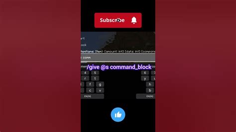 Minecraft Mobile Cammand Block Hack Minecraft Shortvideo Minecraftpe Minecraftcammand Video