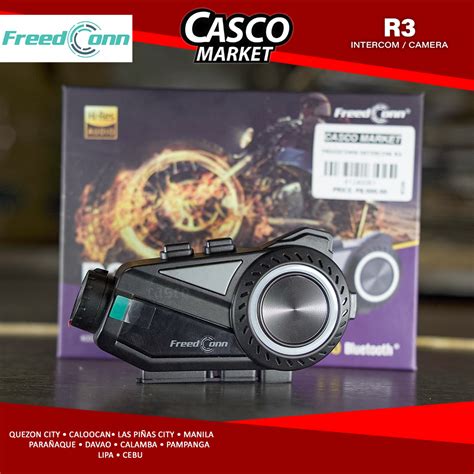 Freedconn R3 Pro Intercom Camera Bluetooth Headset Shopee Philippines