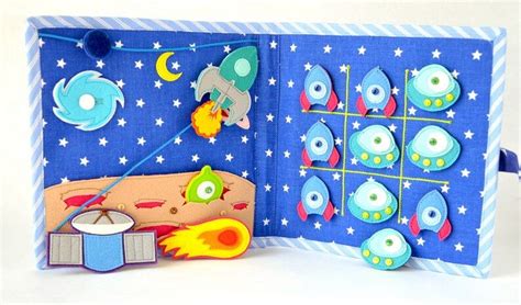 Quiet Book Space Cristmas Quiet Time Mat Sensory Board For Etsy Artofit