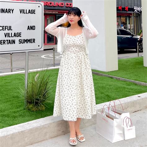 프리하다 문의폭주휴양지룩 아이니 잔플라워 끈 슬리브리스 롱원피스 뷔스티에원피스 플라워원피스 바캉스원피스 나시원피스