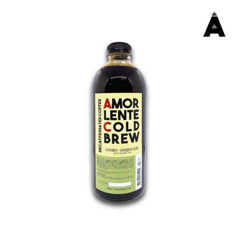 아몰렌떼 디카페인 콜드브루 더치커피 원액 아몰렌떼 코케비즈
