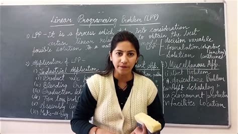 Formulation Of Lpplpp Part 1 Operation Research Linear Programming Problemapplication Of