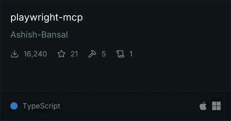 Playwright Mcp Glama