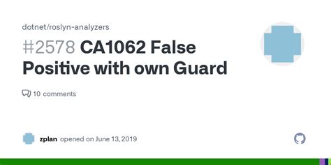 ca1062 false positive with own guard · issue 2578 · dotnet roslyn