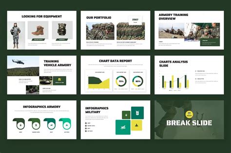 Army Sharp Powerpoint Slides