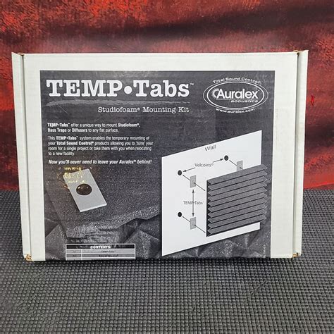 Auralex Temp Tabs Westminster Ca Reverb