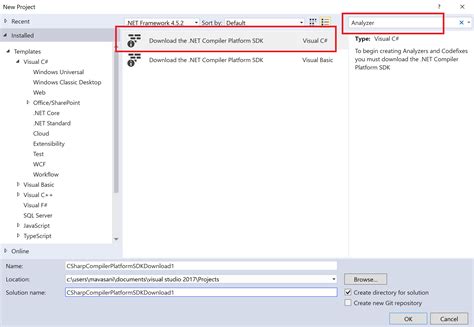 Creating Debugging And Executing An Analyzer Project In Visual Studio Roslyn Cookbook