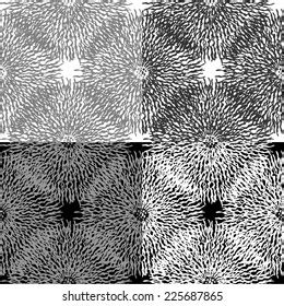 Dotted Dashed Lines Seamless Pattern Black Stock Vector Royalty Free Shutterstock