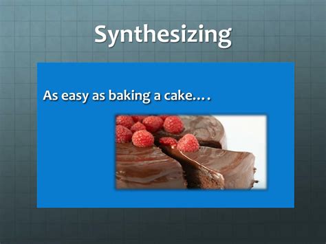 Ppt Metacognitive Reading Strategy 7 Synthesizing Powerpoint Presentation Id 2087638