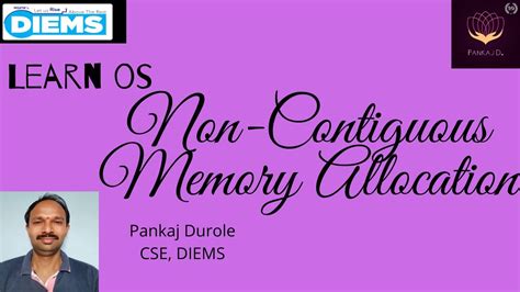 43 Os Non Contiguous Memory Allocation Os Computercourse