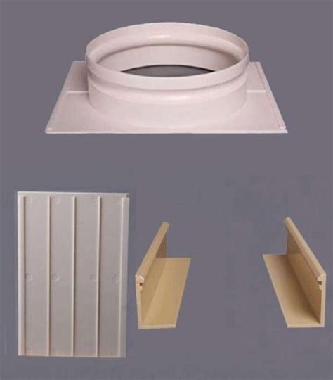 ABS Plastic Plenum Box With Round Collar Manufacturer Supplier China