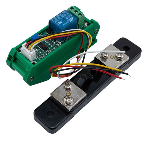 Isolated Dc Current Shunt Current Sensor Detection Range 0 20a Working Voltage Dc 24v
