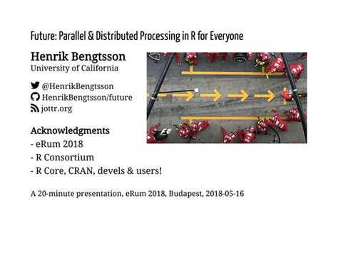 A Future For R Parallel And Distributed Processing In R For Everyone Pdf Cloud Computing
