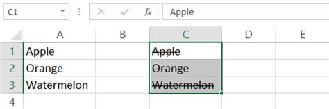 How To Use The Strikethrough Shortcut Excel Bootcamp
