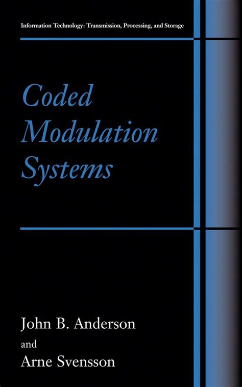 Coded Modulation Systems Information Technology Transmission