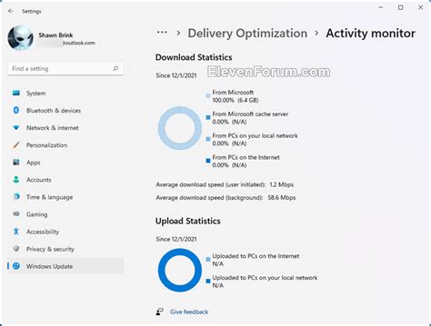 View Delivery Optimization Activity Monitor In Windows 11 Windows 11