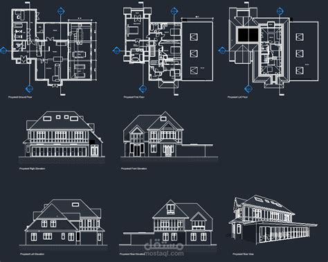 Villa Revit Modeling مستقل