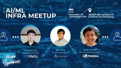 alluxio on linkedin meetup infra ai machinelearning modeltraining