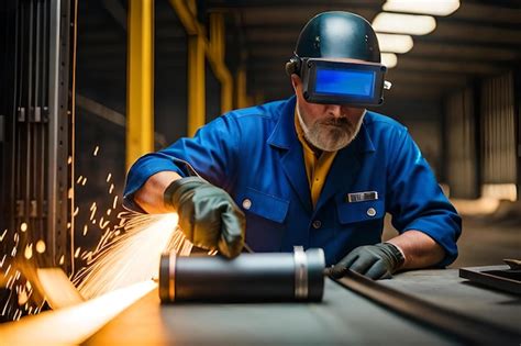 Premium Ai Image Male In Face Mask Welds With Argon Arc Welding Welder Mounts In The Trunk Premium Ai Image Male In Face Mask Welds With Argon Arc Welding Welder Mounts In The Trunk