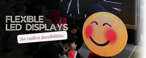 Exploring Creative And Flexible Led Displays Innovations And Applications Aet Led Displays