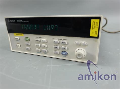 Agilent Messdatenerfassungs Schalt System 34970a Amikon Shop De An Und Verkauf Von
